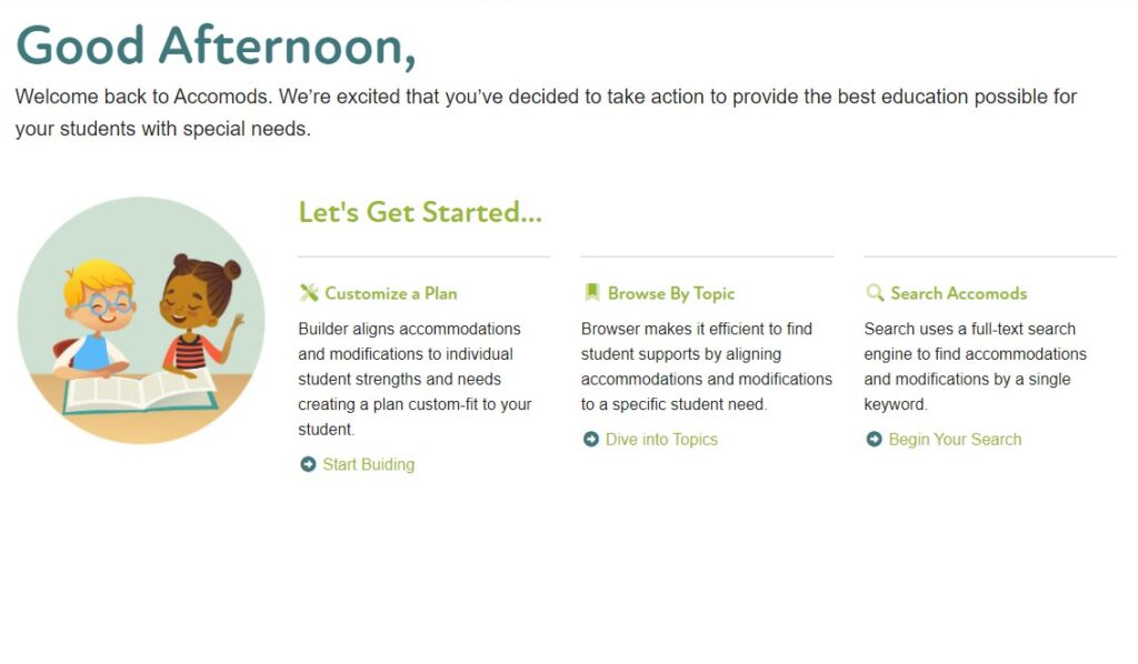 Accomods Preview – Action Driven Education