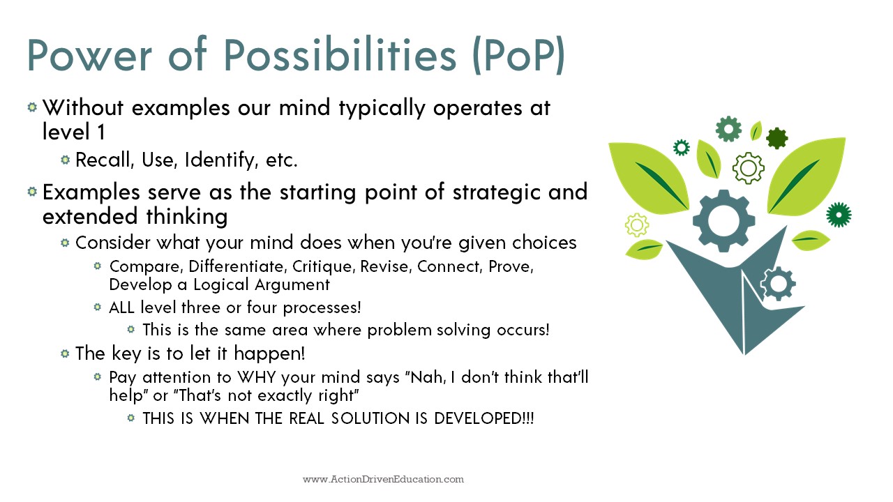 The Power of Possibilities - Action Driven Education